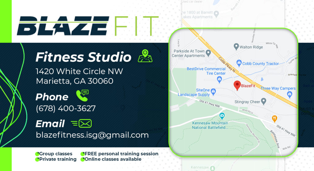 Our Facility - Fitness Studio in Marietta | BlazeFit